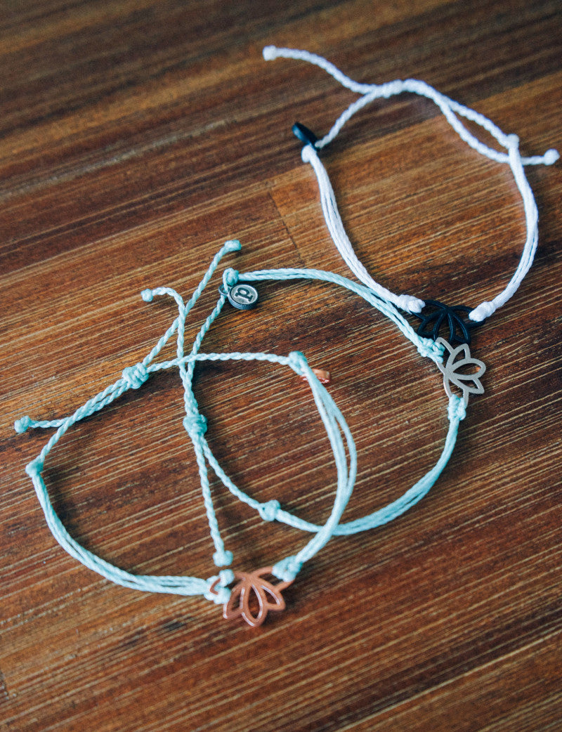 Lotus + Ohm Bracelets